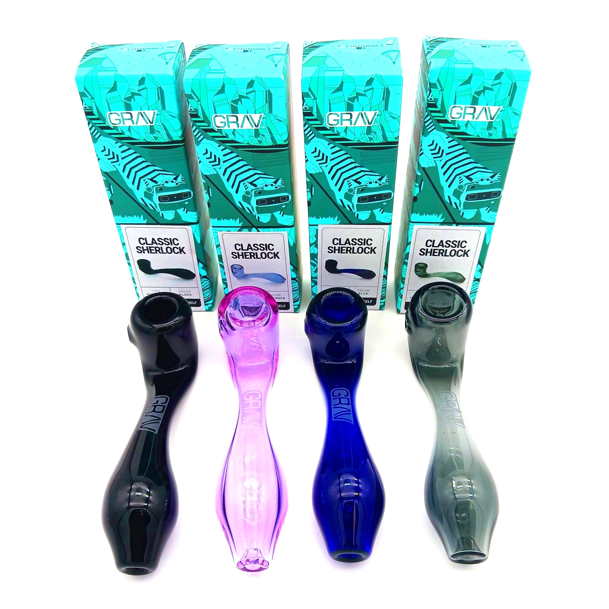 LK32 GRAV MINI CLASSIC SHERLOCK PIPE 5.5''